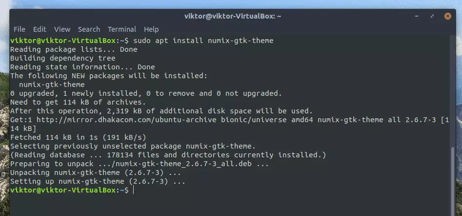 ติดตั้ง Numix Theme บน Ubuntu 10417_3