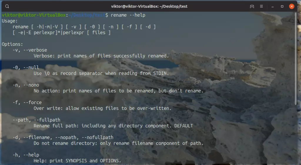 Come rinominare un batch di file in Linux con il comando rinomina 10422_9