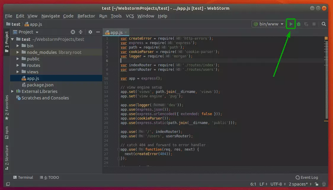 A JetBrains WebStorm telepítése Ubuntun 10435_28