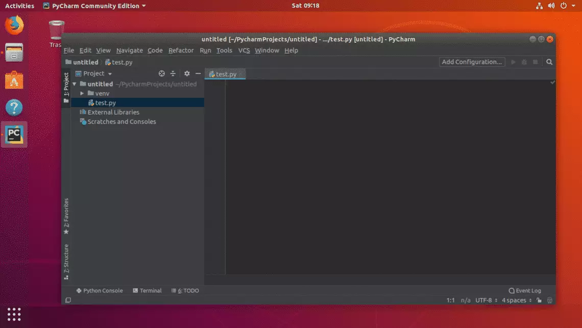 Nola instalatu JetBrains PyCharm Ubuntun 10437_30