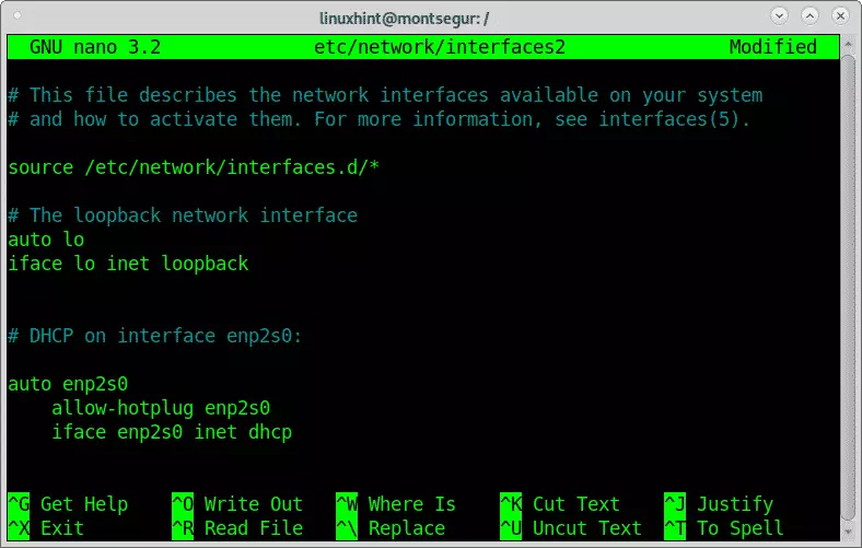 Všetko o Debiane /etc/network/interfaces Súbor 10454_2