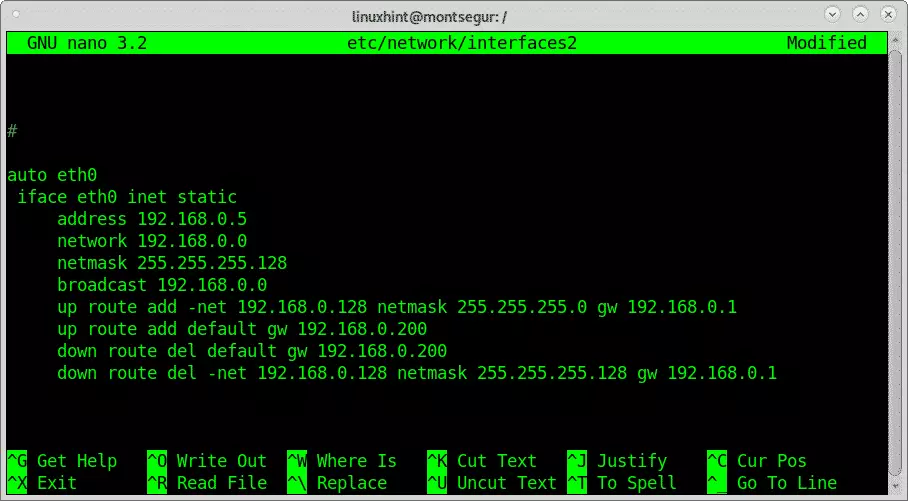 Všetko o Debiane /etc/network/interfaces Súbor 10454_4