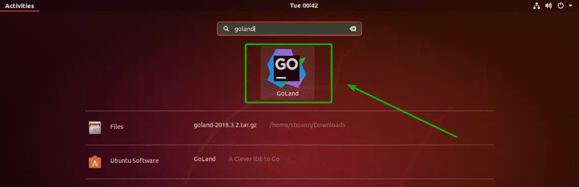 ئۇبۇنتۇغا Jetbrains GoLand Go IDE نى قاچىلاڭ 10464_23