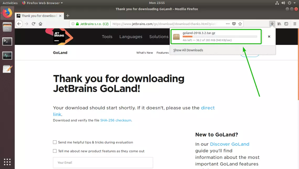 Instal Jetbrains GoLand Go IDE ing Ubuntu 10464_5