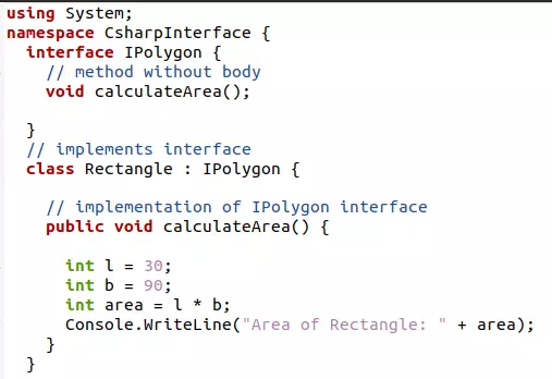 C# ઈન્ટરફેસ 10470_7