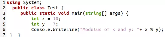 C # Modulus 10476_3