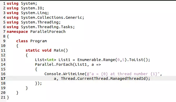 C# Parallel Foreach 10484_1