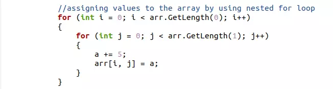 C# 2D-array 10489_8