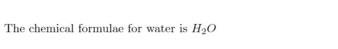 Yadda ake ƙirƙirar Subscripts a cikin LaTeX 10538_1