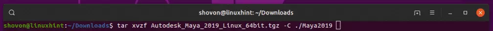 Kako instalirati Autodesk Maya 2019 na Ubuntu 19.04 koristeći NVIDIA GPU 10545_25