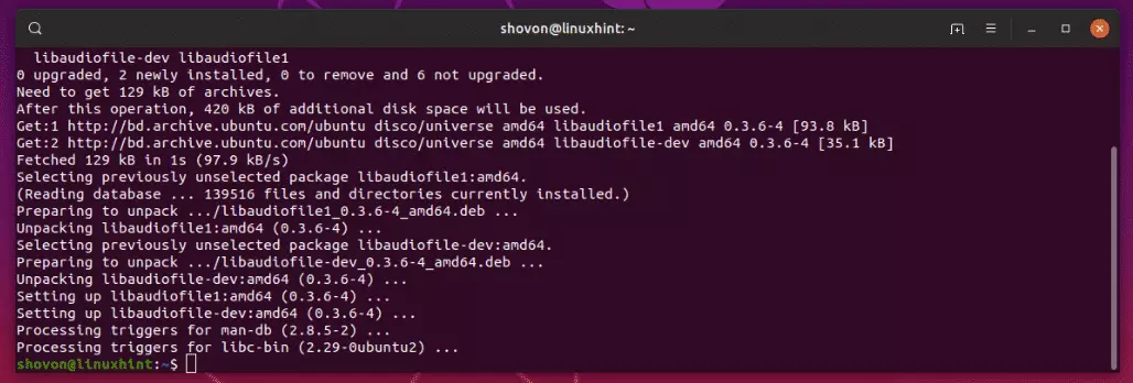 NVIDIA GPU yordamida Ubuntu 19.04 da Autodesk Maya 2019 ni qanday o'rnatish mumkin 10545_4