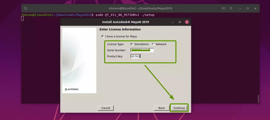 Sida loo rakibo Autodesk Maya 2019 ee Ubuntu 19.04 adoo isticmaalaya NVIDIA GPU 10545_49