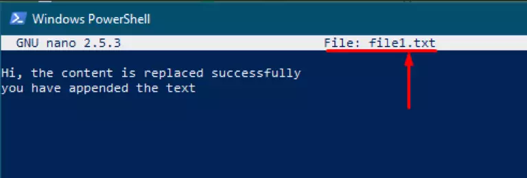 ஒரு புதிய உரை கோப்பை உருவாக்கி அதை PowerShell இல் எழுதவும் 10566_12