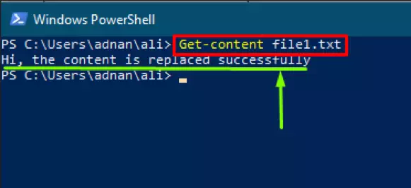 ஒரு புதிய உரை கோப்பை உருவாக்கி அதை PowerShell இல் எழுதவும் 10566_5