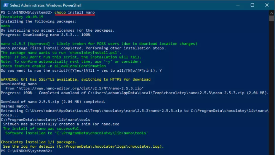 Ustvarite novo besedilno datoteko in pišite vanjo v PowerShell 10566_9