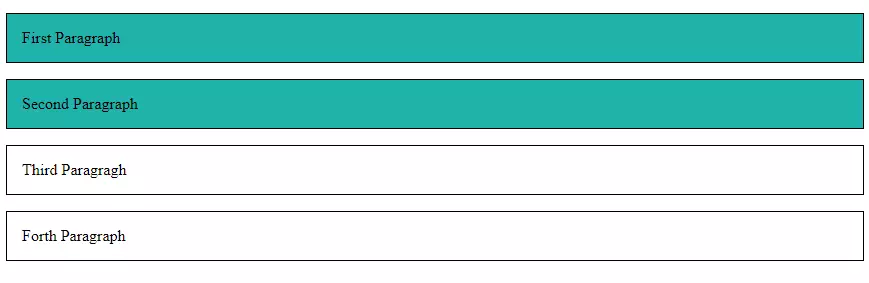 Mokhoa oa ho Sefa HTML Elements ho JQuery 10580_7