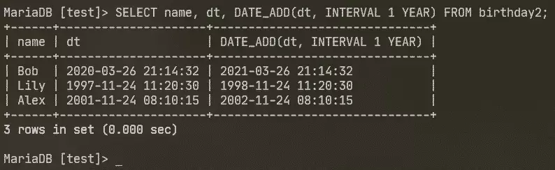 Rad s MySQL-MariaDB datumom i vremenom 10617_21