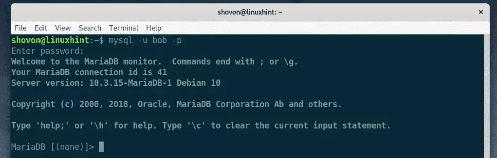 在 Debian 10 上安装 MySQL/MariaDB 10622_35