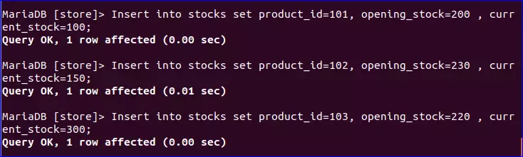 Lär dig MariaDB-triggers 10627_9