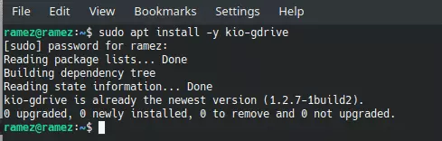 Ungayifaka kanjani futhi usebenzise i-KIO GDrive ku-Ubuntu 20.04 10640_2