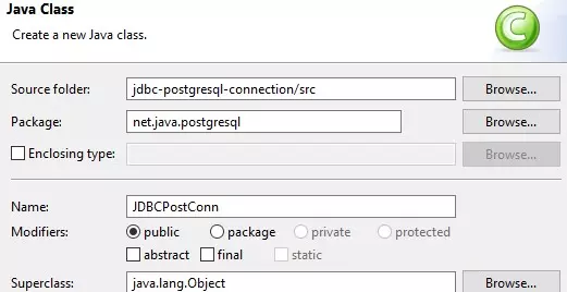 Kako instalirati i koristiti JDBC s PostgreSQL 10695_24