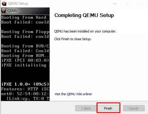 Как запустить QEMU в Windows 1070_13