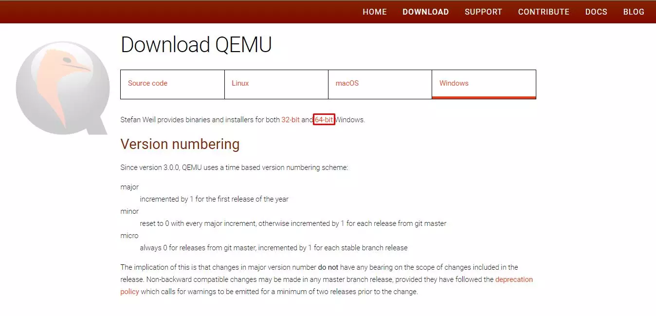 Windows에서 QEMU를 실행하는 방법 1070_2