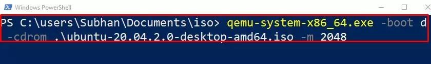 Би Windows дээр QEMU-г хэрхэн ажиллуулах вэ 1070_29
