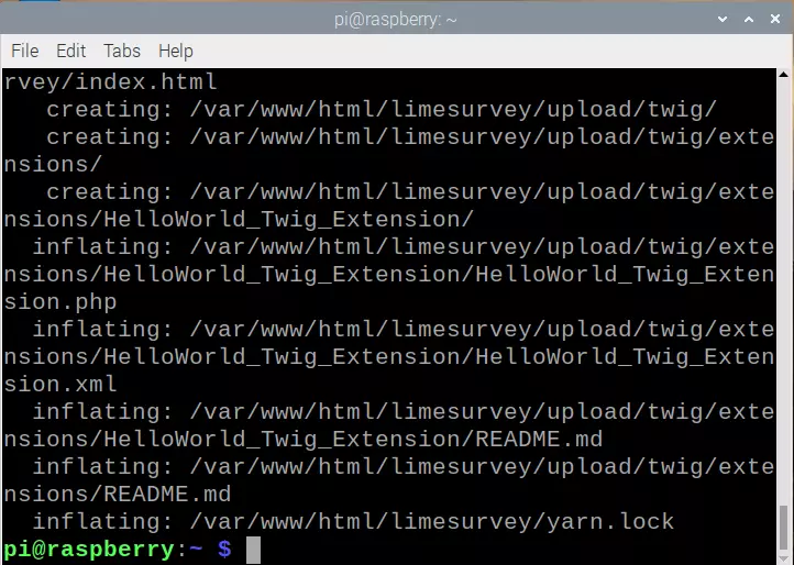Διαμόρφωση του LimeSurvey στο Raspberry Pi 10744_5
