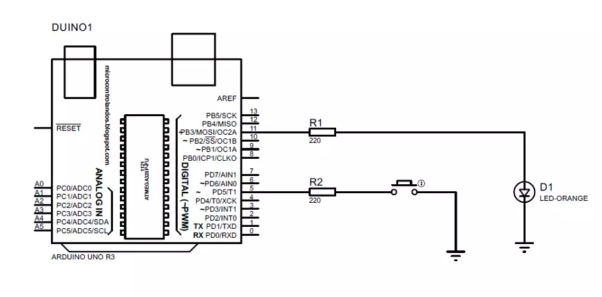 Πώς να προγραμματίσετε ένα κουμπί στο Arduino 10746_1