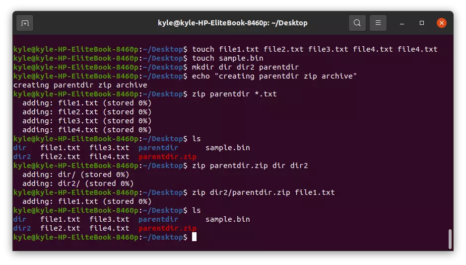 Hvordan bruke zipinfo Command i Linux