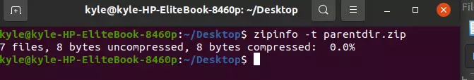 Cómo usar el comando zipinfo en Linux 1081_6