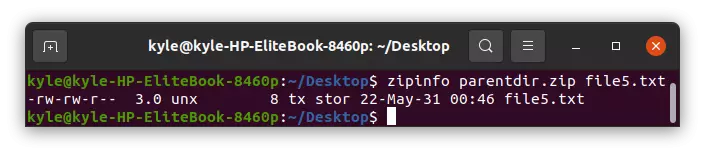 ວິທີການໃຊ້ຄໍາສັ່ງ zipinfo ໃນ Linux 1081_8