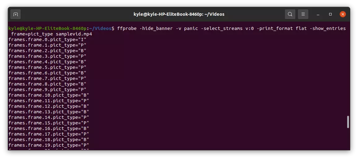 ffprobe Linux Kòmand Egzanp Itilizasyon 1082_17