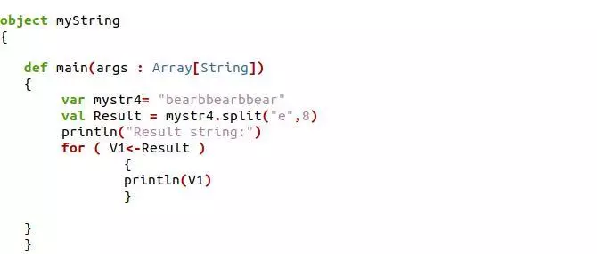 ការបំបែកខ្សែអក្សរ Scala 10885_7