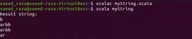 ការបំបែកខ្សែអក្សរ Scala 10885_8