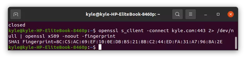 OpenSSL S_Client କିପରି ବ୍ୟବହାର କରିବେ | 1088_5
