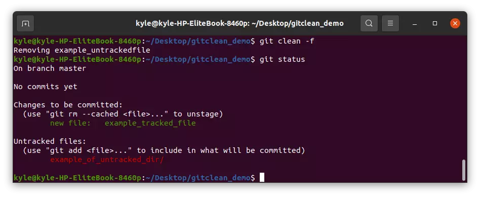Fjernelse af usporede filer ved hjælp af Git Clean Command 1089_4