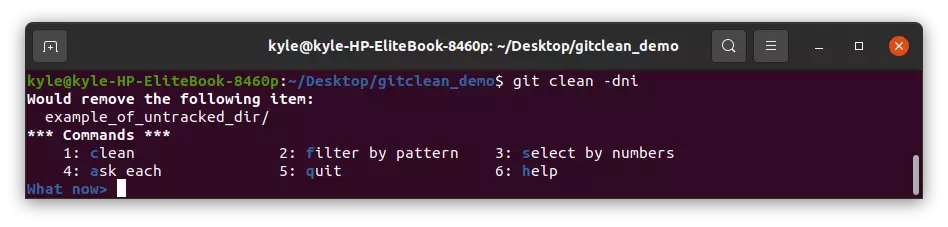 רימוווינג אַנטראַקקעד טעקעס ניצן Git Clean Command 1089_8