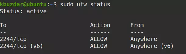 Kumaha ngalereskeun: Sambungan ditolak ku port 22 Debian / Ubuntu 10922_6