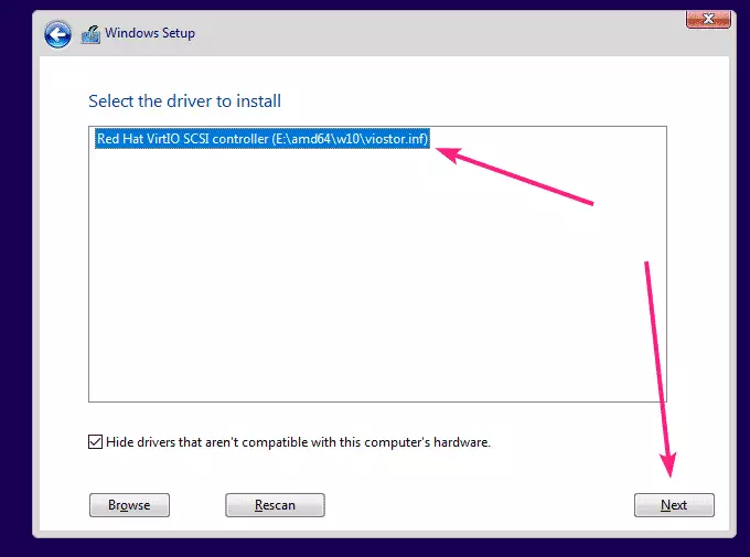 Cum se instalează driverele virtio pe mașinile virtuale Windows KVM-QEMU 10943_17