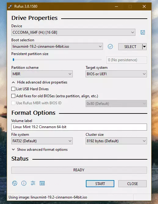 Nigute Dual Boot Linux Mint na Windows 10947_6