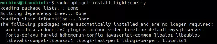 Nainštalujte a používajte lightzone na Ubuntu 10963_3