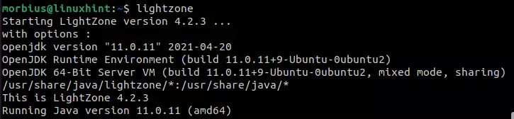 Shigar da amfani da yankin haske akan Ubuntu 10963_4