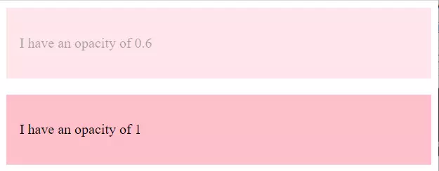 Hur lägger man till transparens i CSS med opacity Property? 11001_4