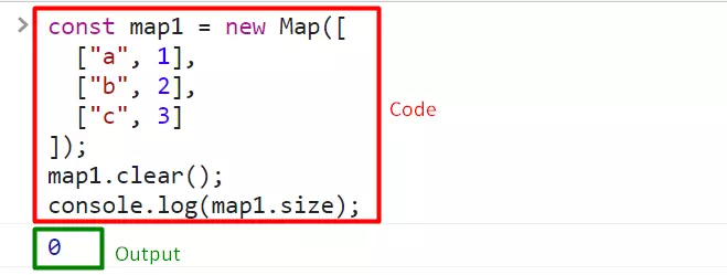 JavaScript で Map オブジェクトのメソッドがどのように機能するか |例を挙げて説明 11002_6