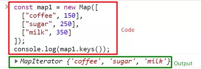 JavaScript で Map オブジェクトのメソッドがどのように機能するか |例を挙げて説明 11002_9