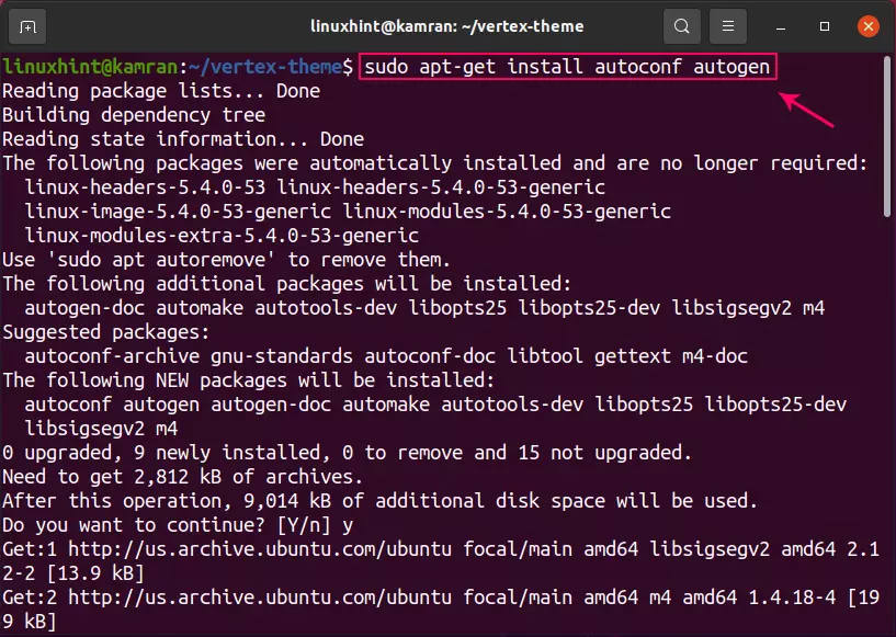 Zainstaluj motyw Vertex na Ubuntu i Linux Mint 11026_6