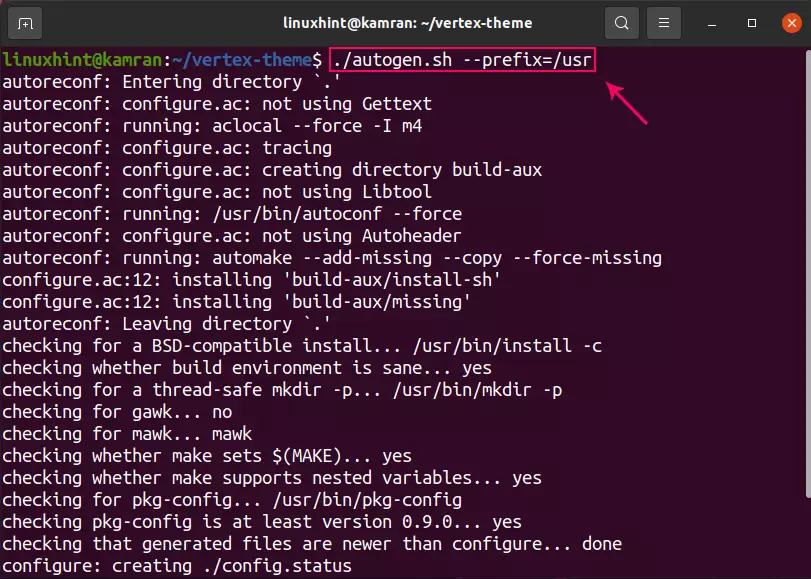 Zainstaluj motyw Vertex na Ubuntu i Linux Mint 11026_7
