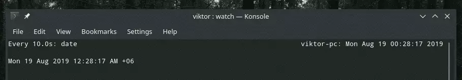 Linux watch 명령 11030_11